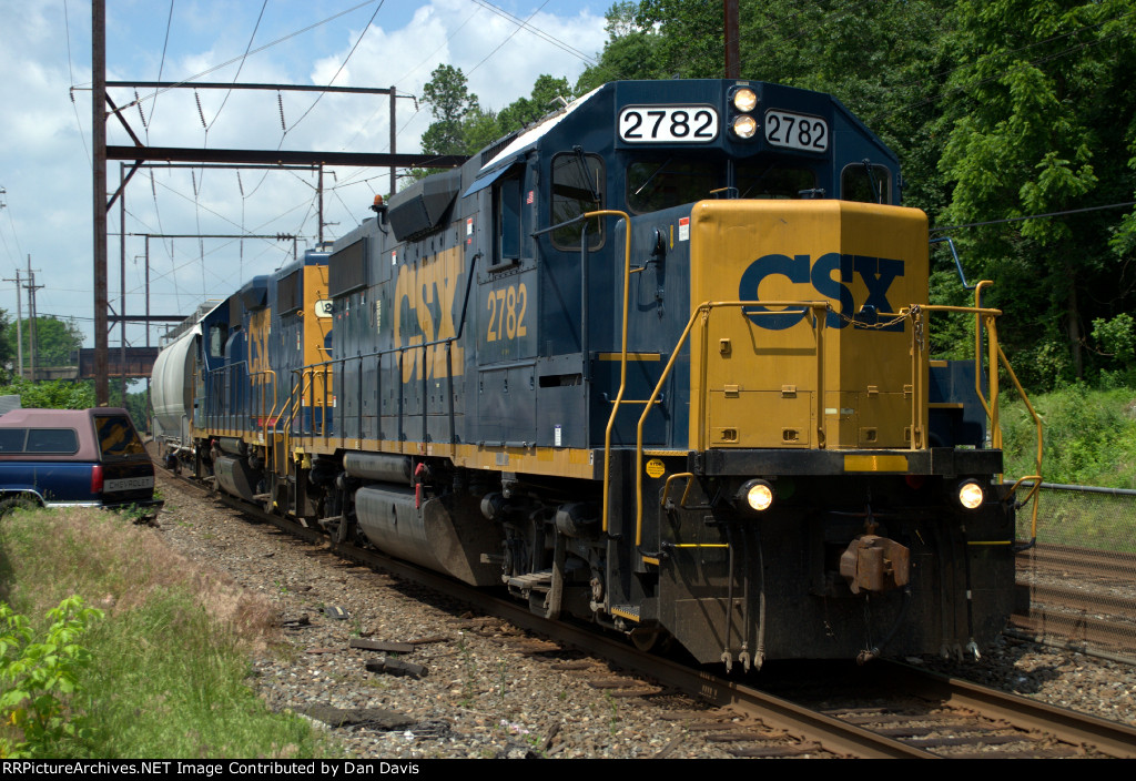 CSX GP38-2 2782 leads C770-11